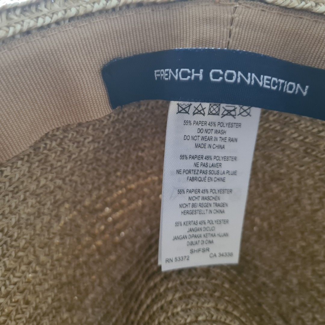 Wide-brim Hat by French Connection, Women's Fashion, Watches ...