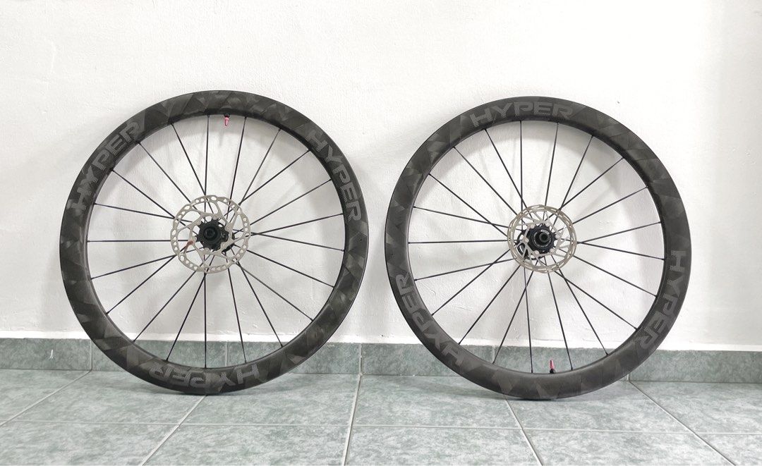 Winspace Hyper Wheelset 50mm Disc Brake, Sports Equipment, Bicycles ...