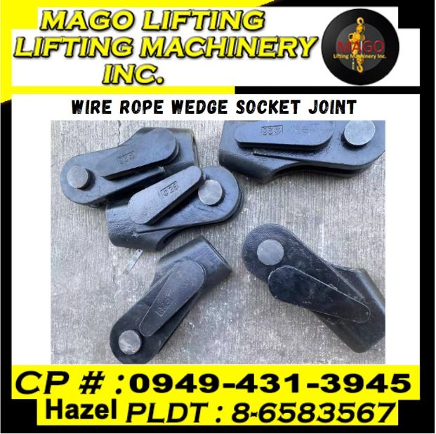 WIRE ROPE WEDGE SOCKET JOINT, Commercial & Industrial, Construction ...