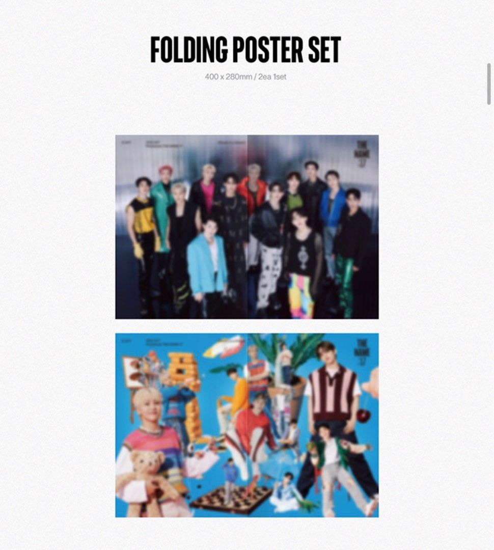 [WTS] Seventeen SVT 2022 THE NAME;17 out case + photobook set + folding ...