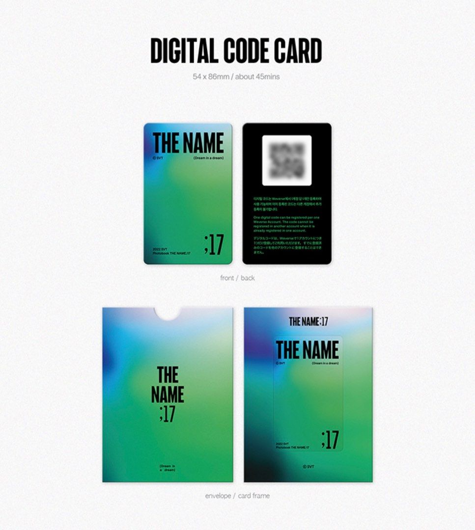 [WTS] Seventeen SVT 2022 THE NAME;17 out case + photobook set + folding ...