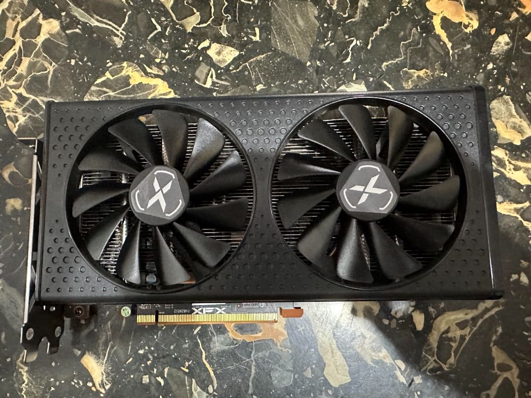 XFX RX 6600 8GB Black Wolf Edition Graphics Card, Computers & Tech ...