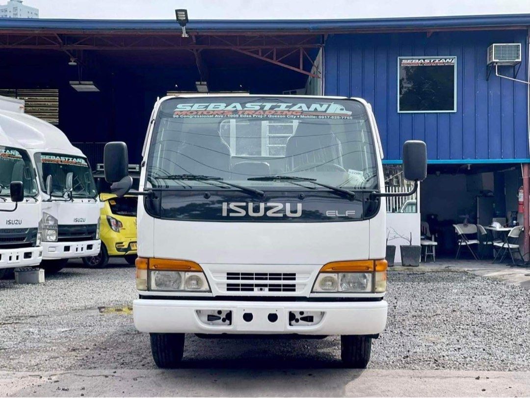 2022 Isuzu Elf Dropside 10.6ft. Camel Chassis Molye 4HF1 Inline ...
