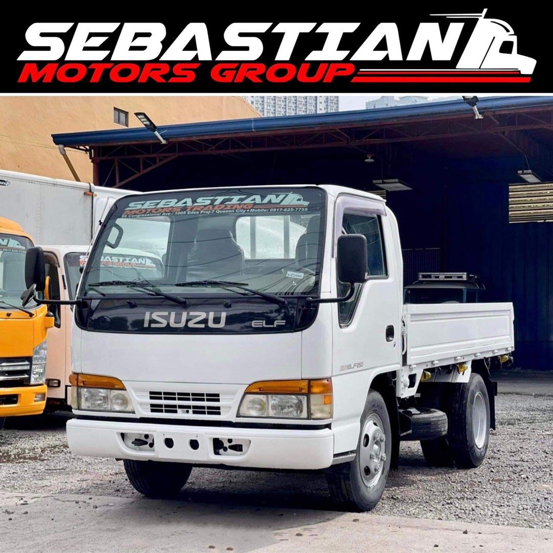 2022 Isuzu Elf Dropside 10.6ft. Camel Chassis Molye 4HF1 Inline ...