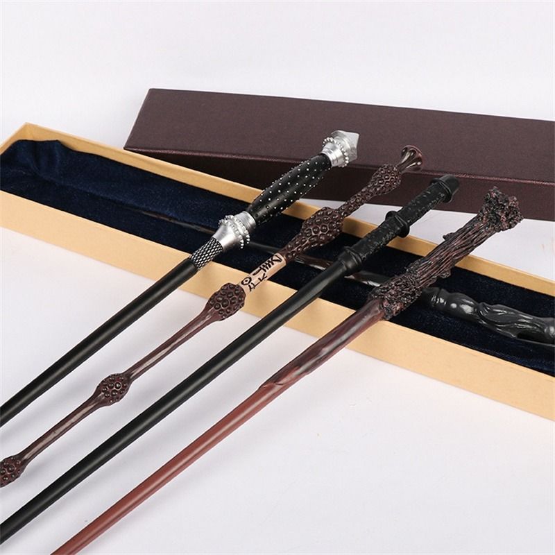 2022 New Harry Potter Magic Wand Resin Bella Voldemort Luna Cosplay ...