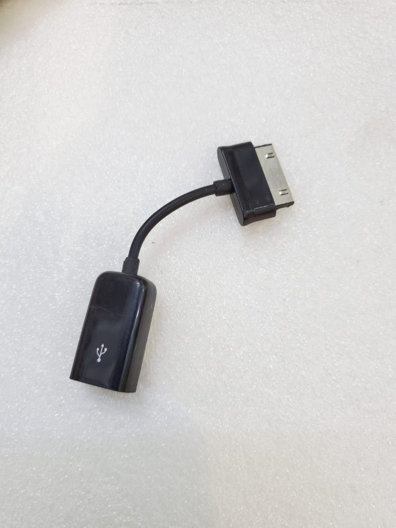 30-Pin Male to USB Female OTG Cable Adapter Galaxy Tab 0.8 meter ...