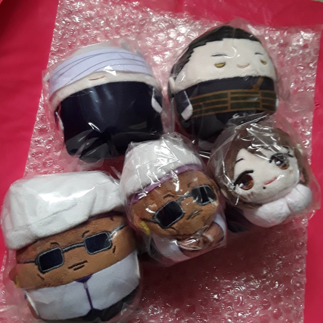 [Free NM] Jujutsu Kaisen 0 Fuwakororin and Hug Chara plush set (Gojo ...