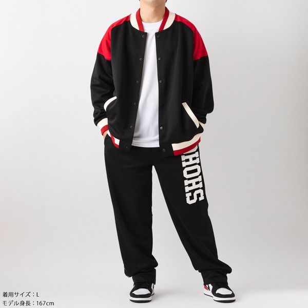 完售 日本 代購 THE FIRST SLAM DUNK 湘北 JACKET SET 外套 套裝 男裝 女裝 湘北隊服 湘北運動外套, 男裝 ...