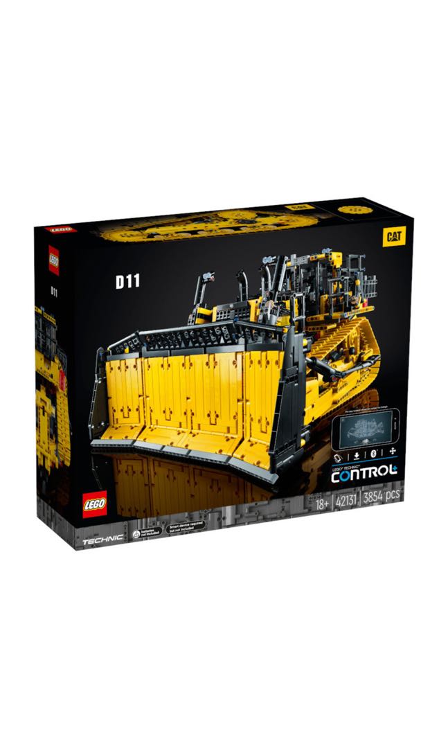 全新 LEGO Technic 42131 : 卡特比勒推土機 Cat® D11T Bulldozer, 興趣及遊戲, 玩具 & 遊戲類 ...