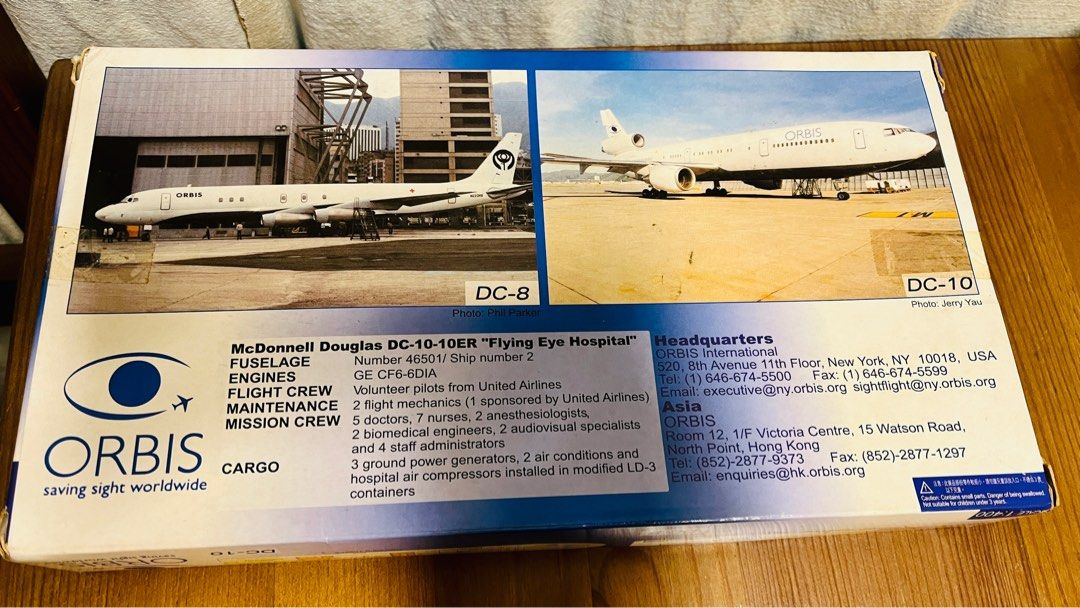絕版 ORBIS DC8 & DC10 1:400 Diecast 模型飛機 1:400, 興趣及遊戲, 收藏品及紀念品, 古董收藏 ...