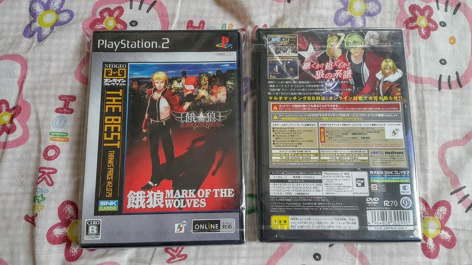 全新 PS2餓狼Mark of the Wolves Neo Geo the best 版 (港鐵深水埗站), 電子遊戲, 電子遊戲 ...