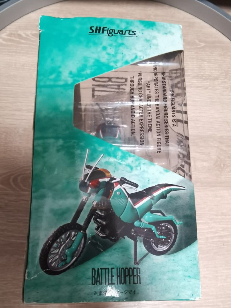 全新 SHF 真骨雕 戰蝗號 蝗蟲一號 battle hopper ver. 2.0 合金 電單車, 興趣及遊戲, 玩具 & 遊戲類 ...