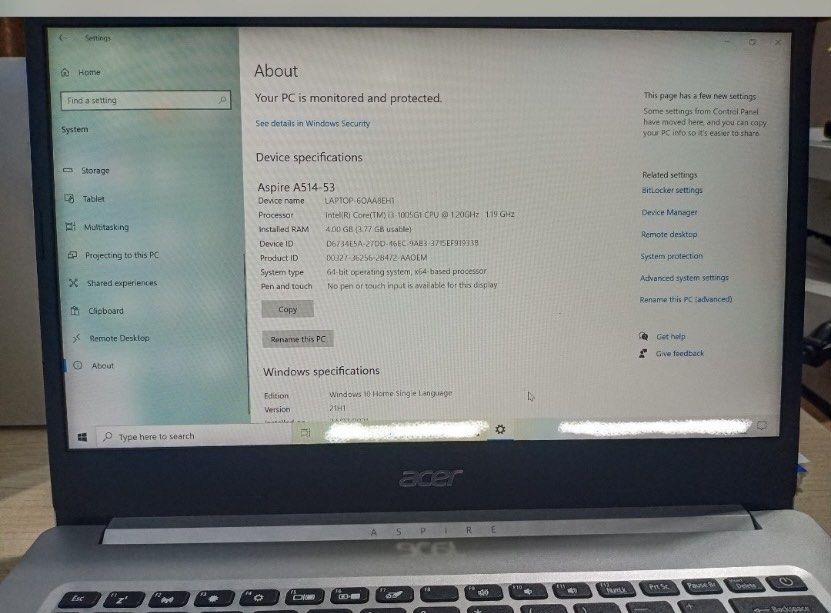 Acer Aspire with free HP Printer and Scanner, Computers & Tech, Laptops ...