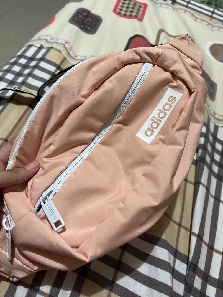 Adidas Peach Crossbody Pouch, Women's Fashion, Bags & Wallets, Cross ...