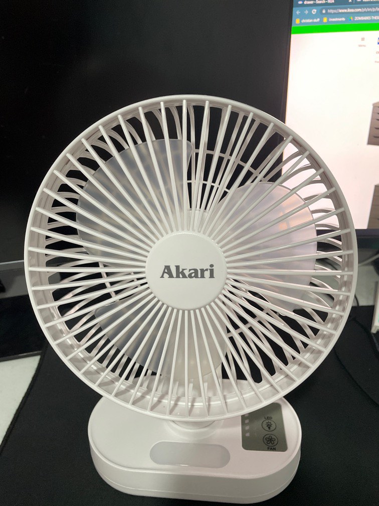 Akari Elite LED Fan, Furniture & Home Living, Lighting & Fans, Fans on ...