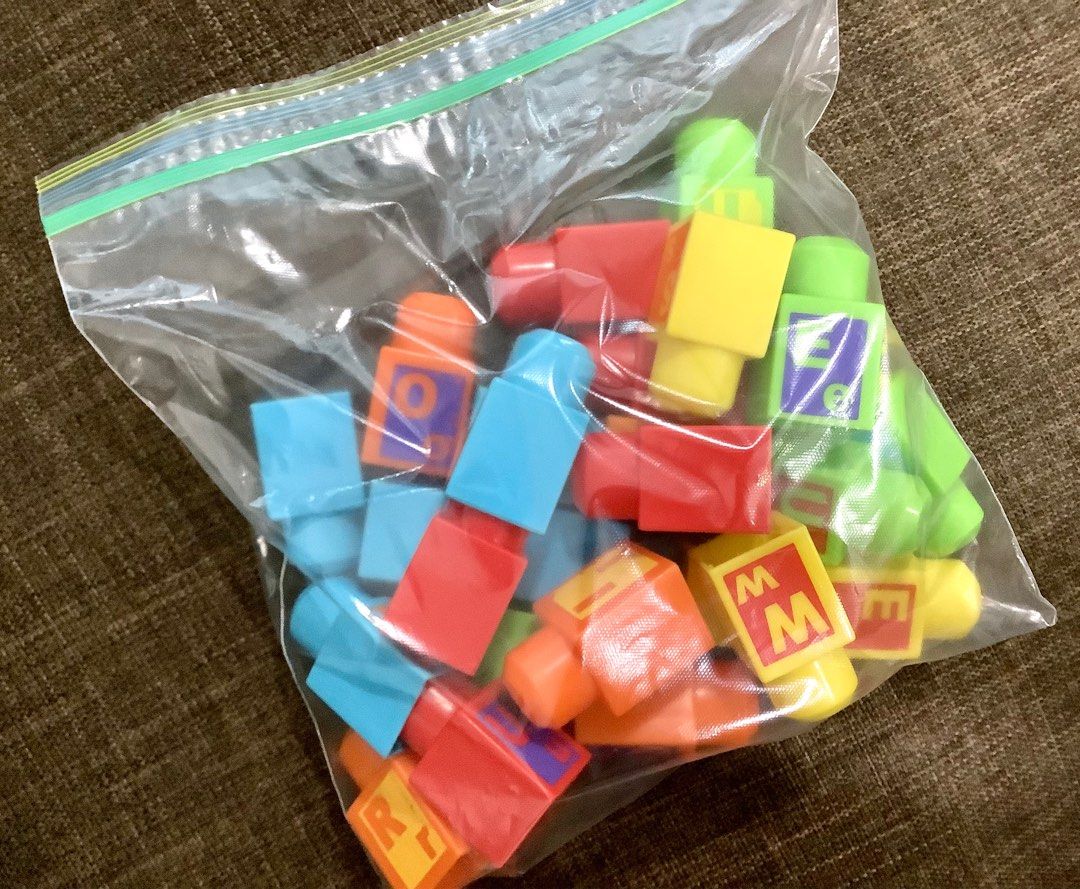 Alphabet Building Blocks, Babies & Kids, Infant Playtime on Carousell