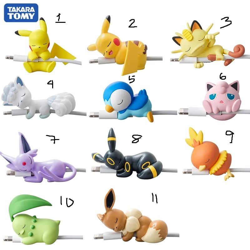 Anime Pokemon Charger Protector Espeon Umbreon Meowth Pikachu Torchic ...