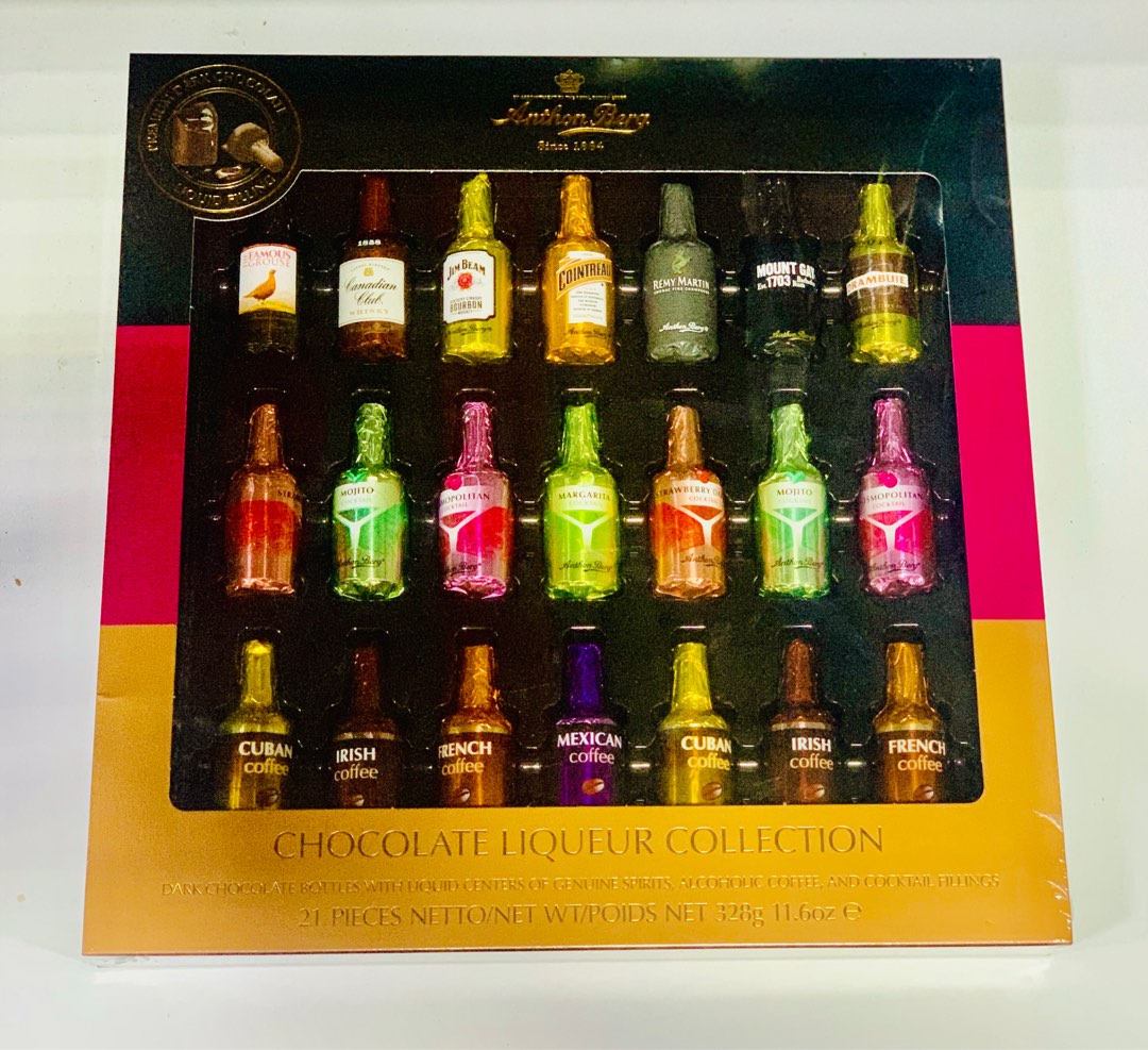 ANTHON BERG CHOCOLATE LIQUEUR 21PCS 328G, Food & Drinks, Other Food ...