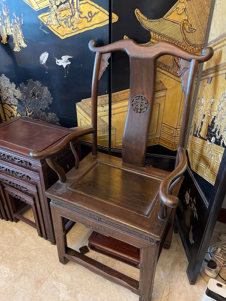 Antique Ming Chairs, Furniture & Home Living, Furniture, Chairs on ...
