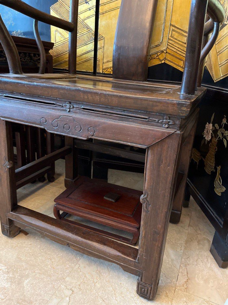 Antique Ming Chairs, Furniture & Home Living, Furniture, Chairs on ...