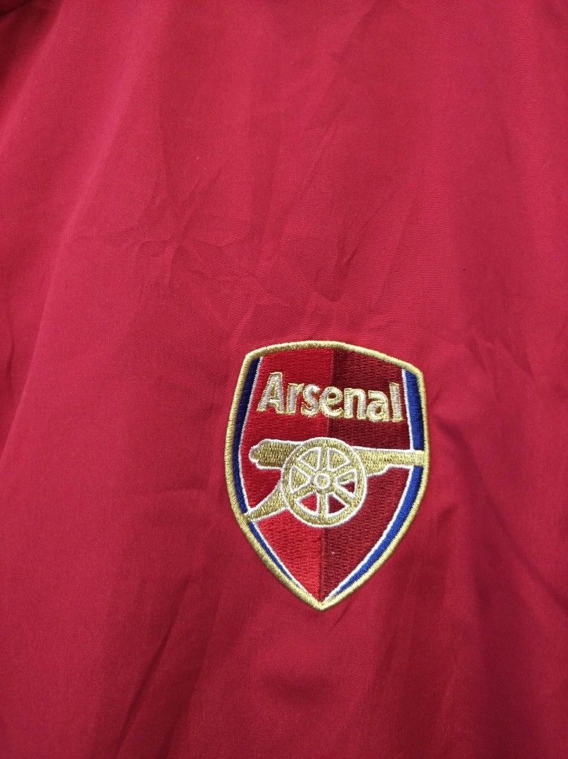 Arsenal jacket, Men's Fashion, Coats, Jackets and Outerwear on Carousell