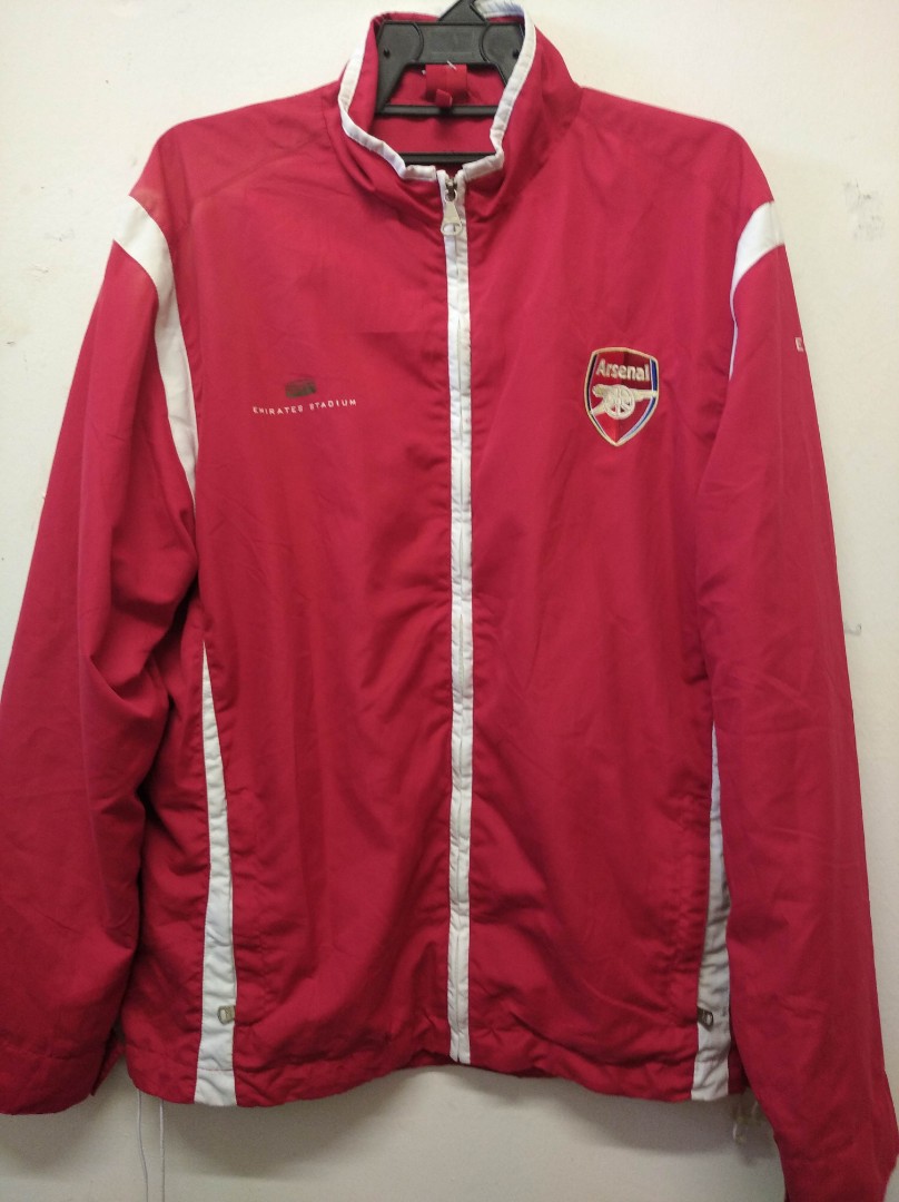 Arsenal jacket, Men's Fashion, Coats, Jackets and Outerwear on Carousell