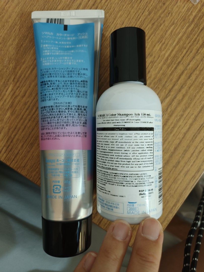 Ash color shampoo, Beauty & Personal Care, Hair on Carousell