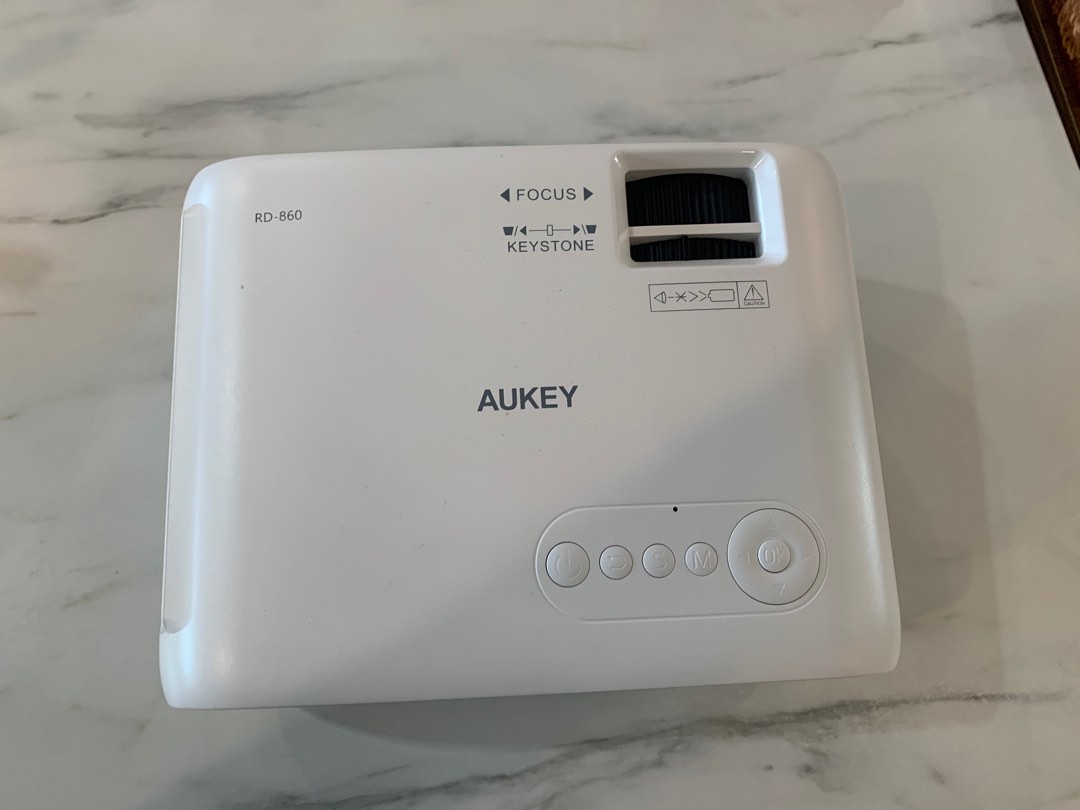 Aukey RD-860 Wi-Fi Mini Projector with 1080p Resolution Smartphone ...