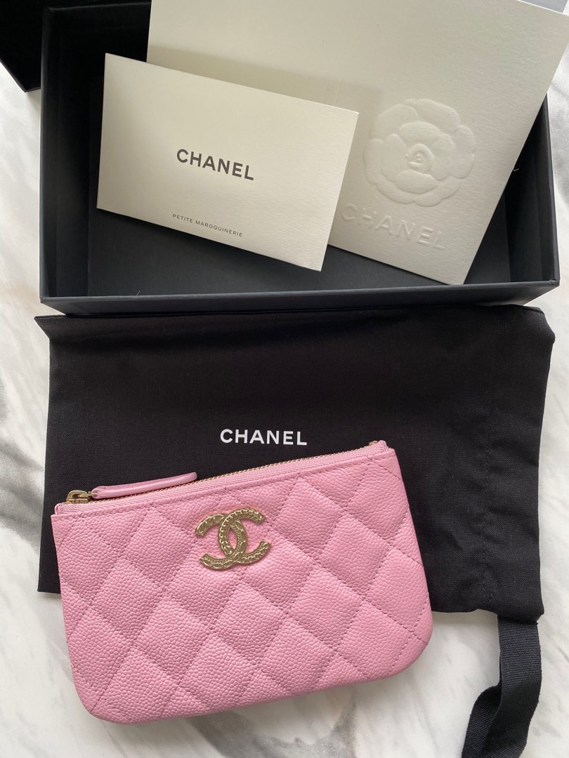 Authentic Chanel Small Pouch, Luxury, Bags & Wallets on Carousell