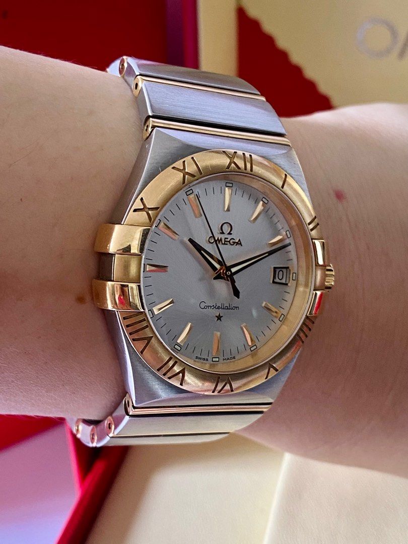 Authentic Omega Constellation Double Eagle Unisex Watch, Women's ...