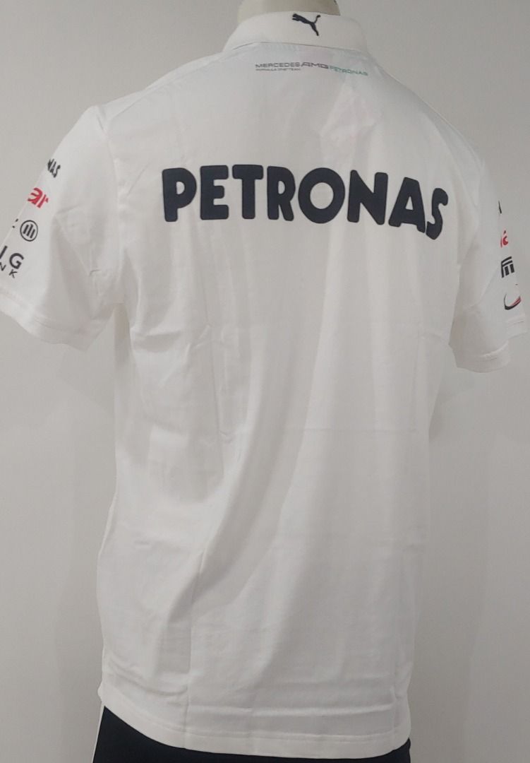 Authentic PUMA Mercedes AMG Petronas Team Polo (Nico Rosberg signed ...
