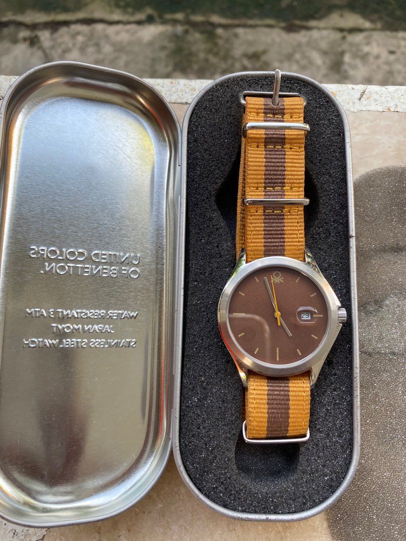 Authentic United Colors of Benetton Watch, Men's Fashion, Watches ...