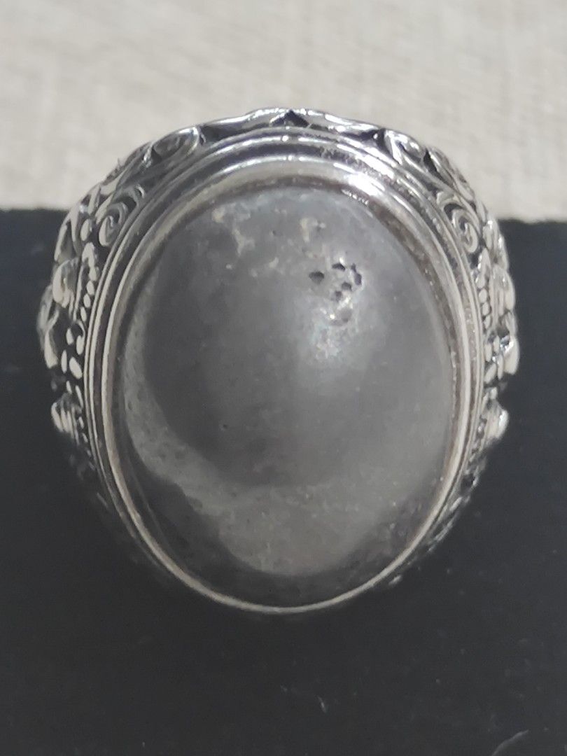 Badar Besi (Oval) - Ring / Pendant Stone, Women's Fashion, Jewelry ...