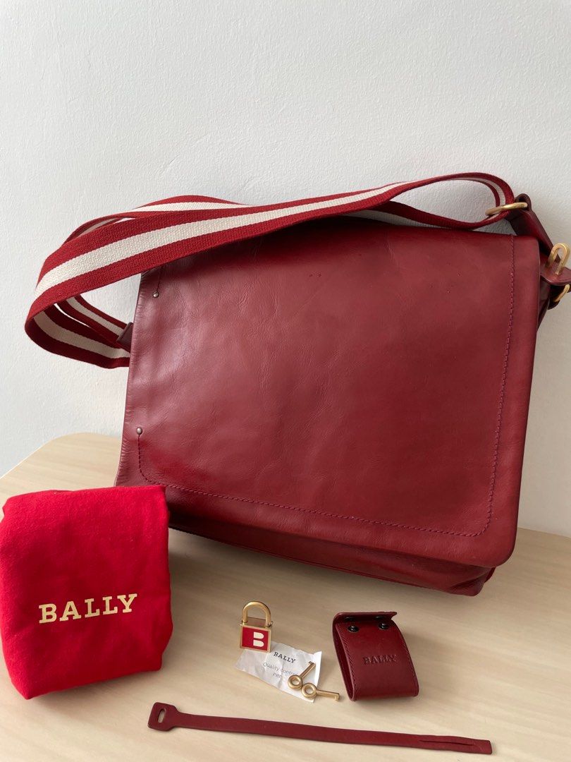 Bally Messenger Bag (Limited Edition), Luxury, Bags & Wallets on Carousell