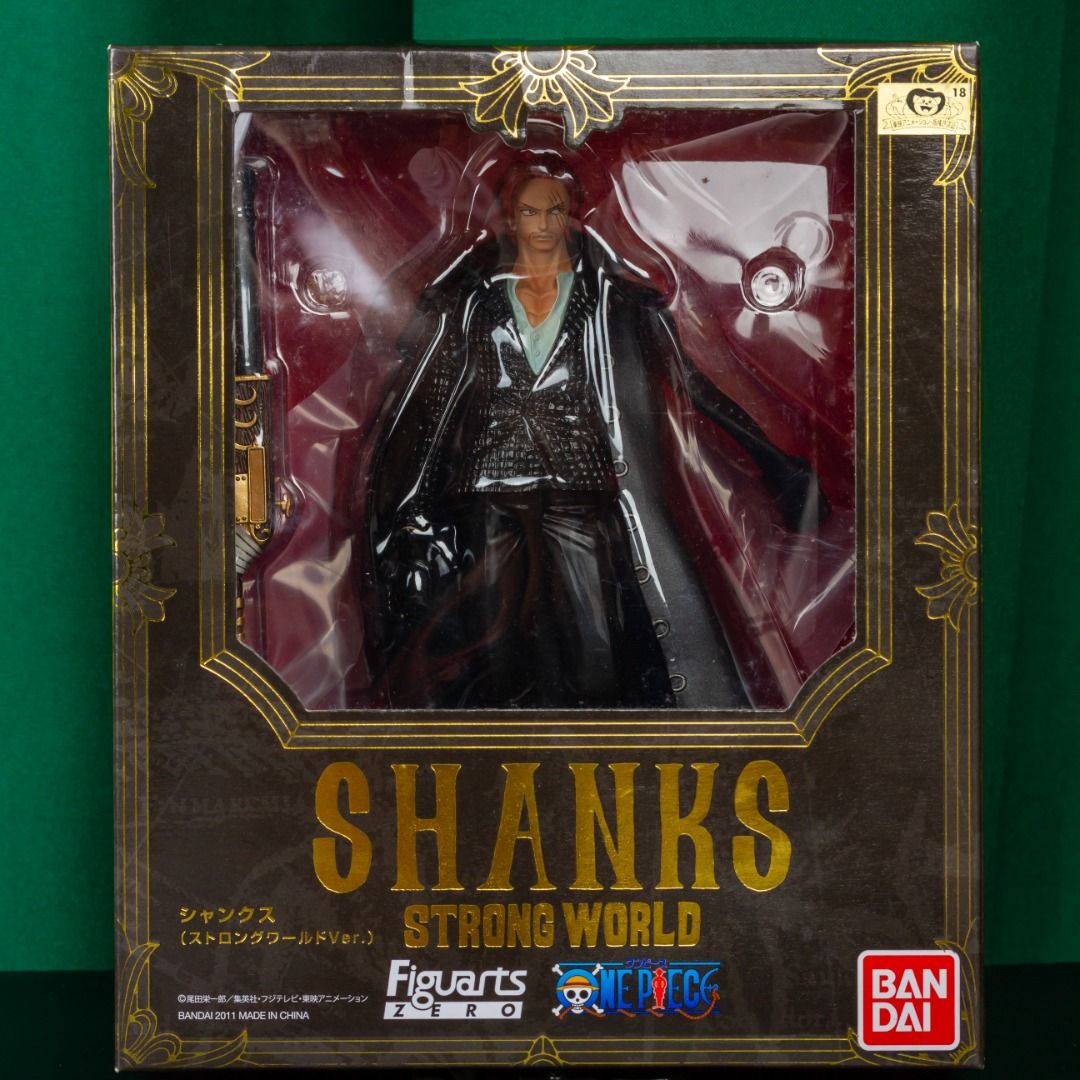 BANDAI Figuarts ZERO ONE PIECE Shanks Strong World, Hobbies & Toys ...