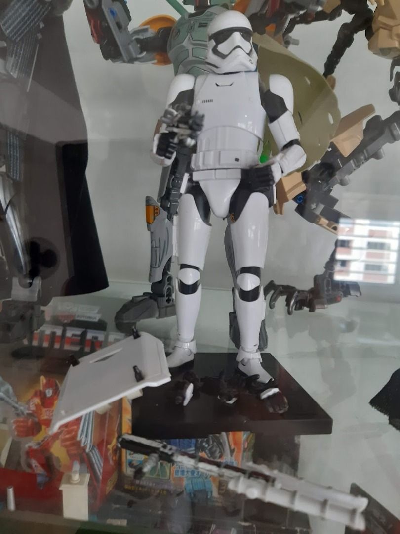 Bandai Star wars model kit First Order Stormtrooper 2015 force awakens ...