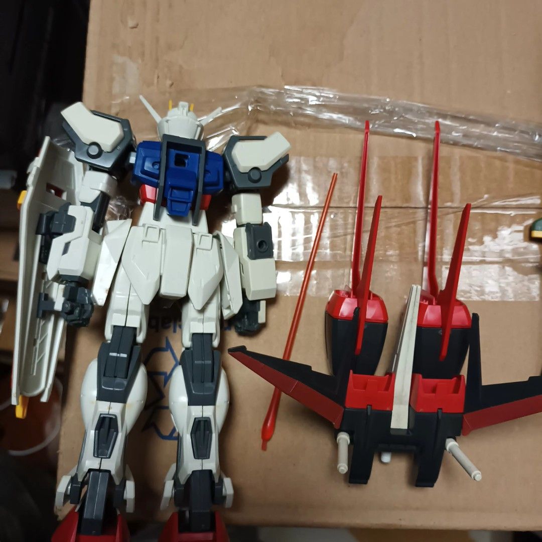bandai 1/100 strike launcher sword form gundam 突擊高達, 興趣及遊戲, 玩具 & 遊戲類 ...