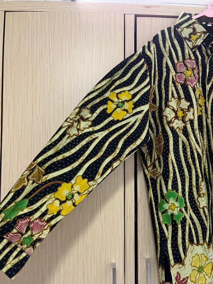 batik tangan panjang (batik keris emas), Fesyen Pria, Pakaian , Atasan ...