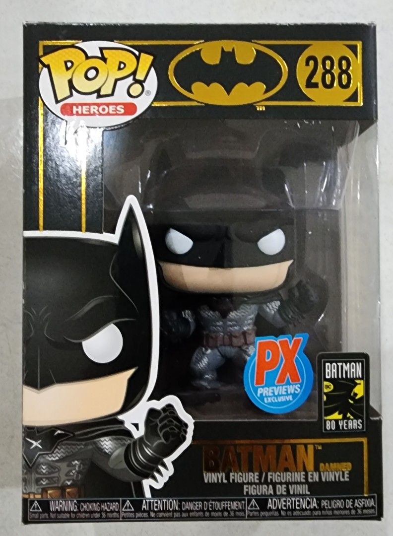 Funko Pop! Batman Damned #288, Hobbies & Toys, Toys & Games on Carousell