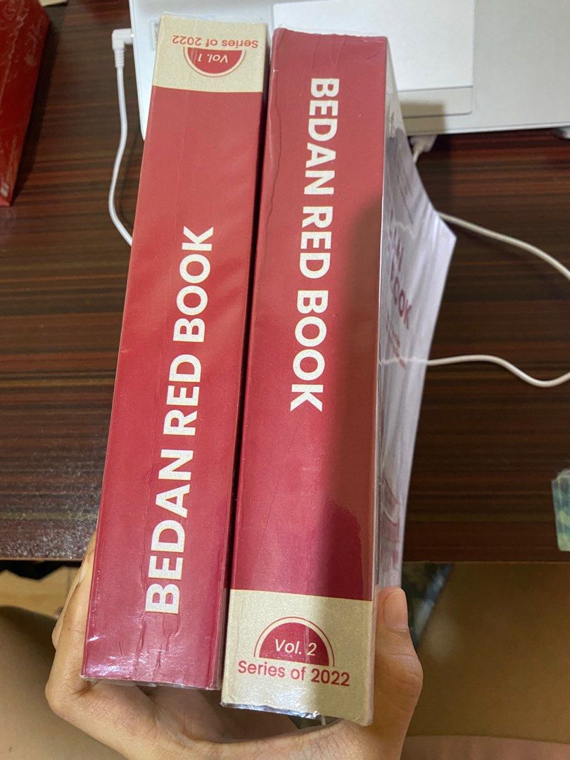 BEDAN RED BOOK 2022, Hobbies & Toys, Books & Magazines, Textbooks on ...