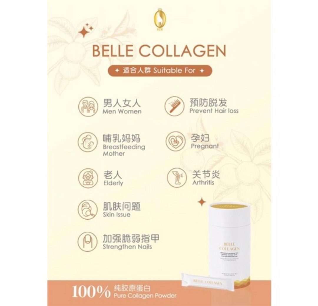 Belle Collagen, Health & Nutrition, Health Supplements, Health Food ...