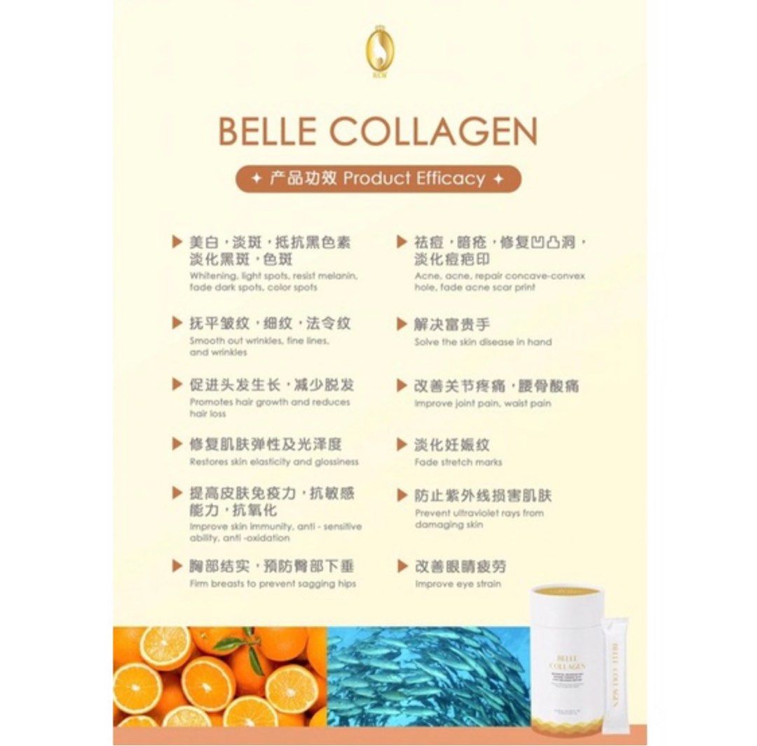Belle Collagen, Health & Nutrition, Health Supplements, Health Food ...