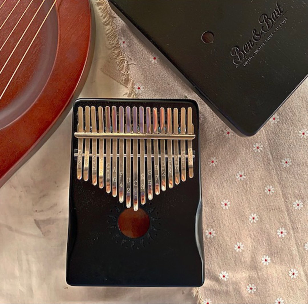 Ben and Bart Midnight Black Kalimba, Hobbies & Toys, Music & Media ...