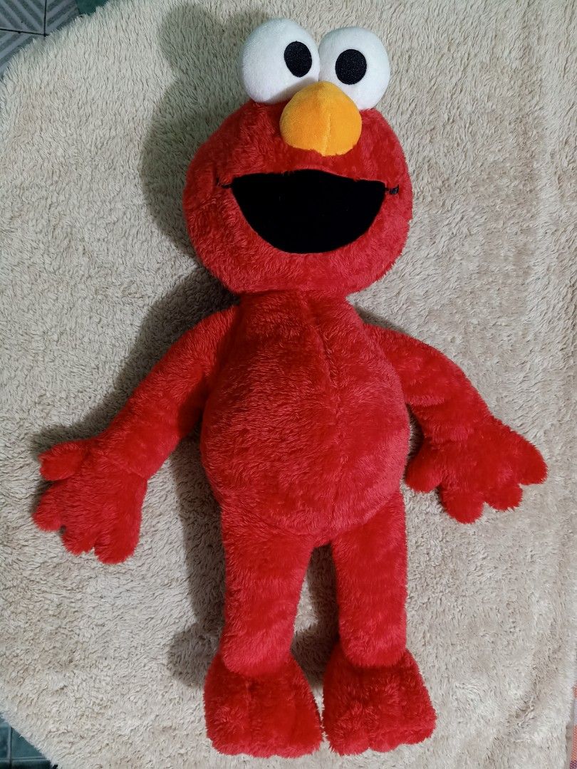 BIG SIZE CLASSIC ELMO - ORIGINAL SESAME STREET (23 to 24 inches ...