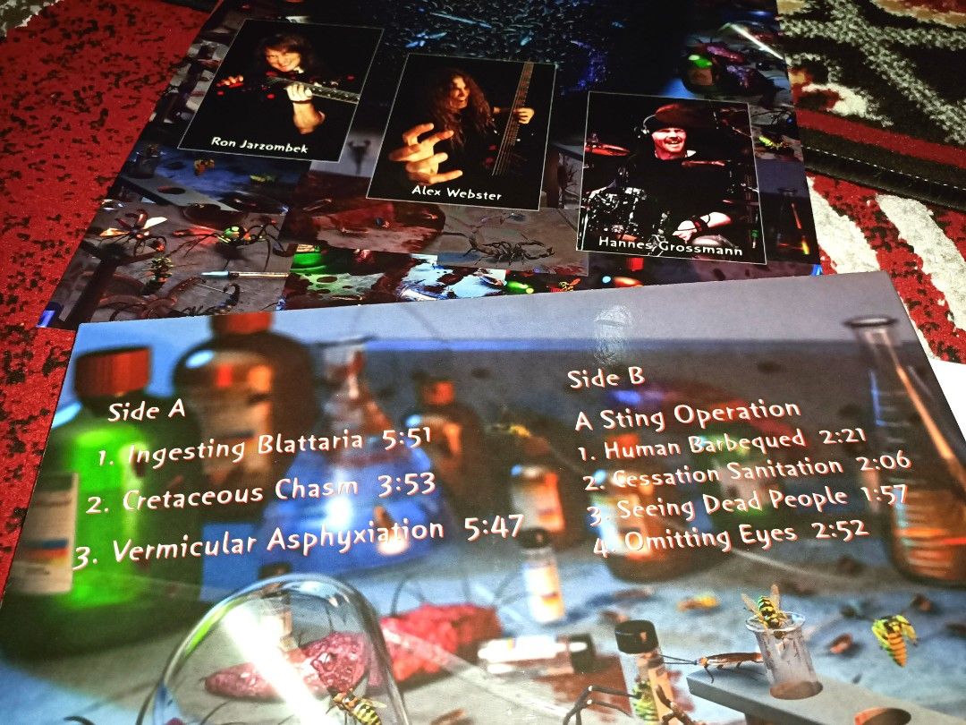 Blotted Science "The Animation of Entomology" Vinyl LP Record ...