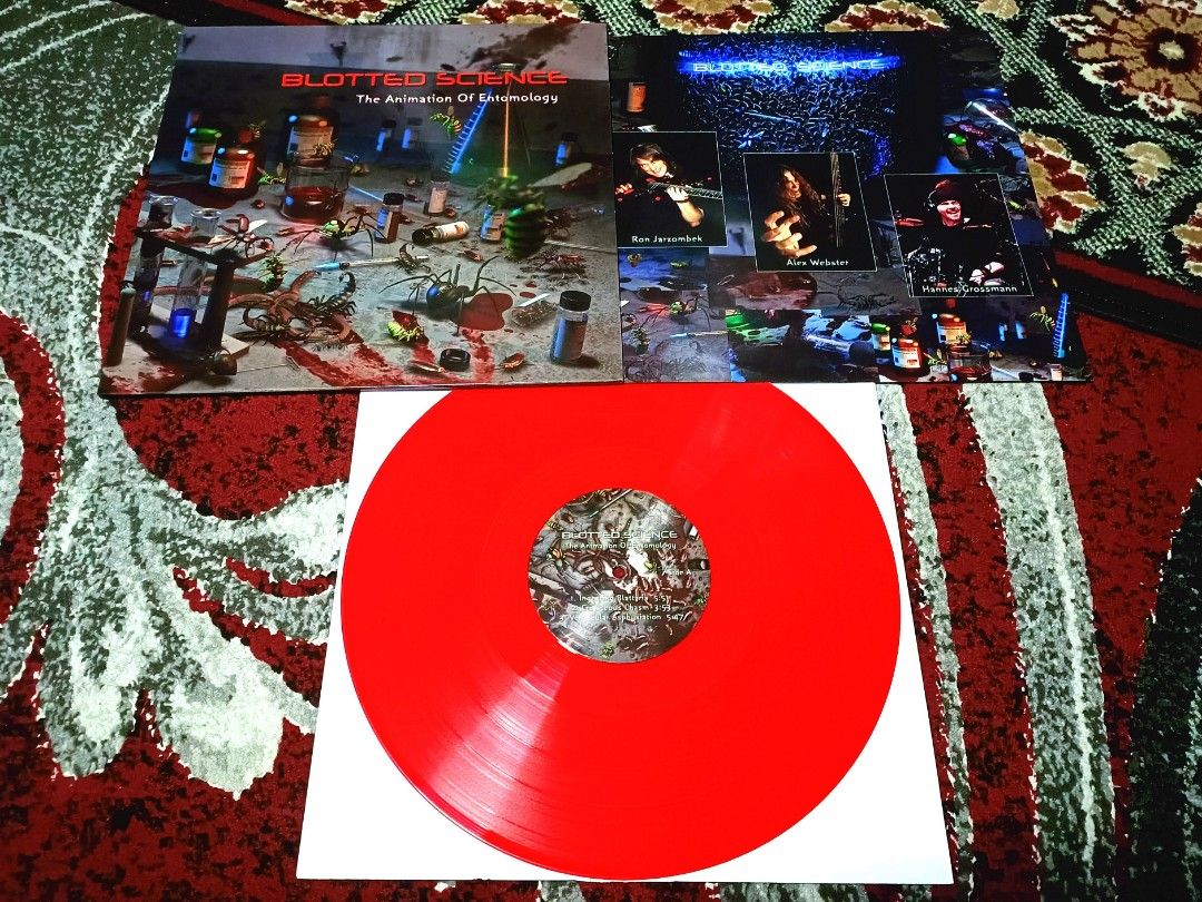 Blotted Science "The Animation of Entomology" Vinyl LP Record ...