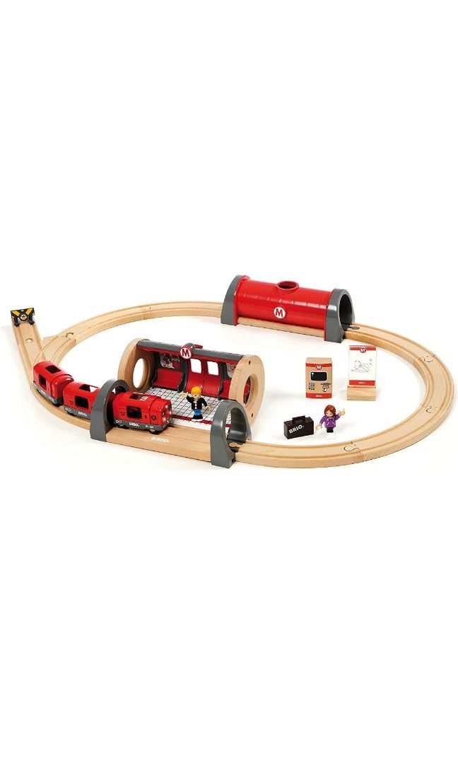 (FREE Delivery) BRIO World 33513 Metro Railway Set, Hobbies & Toys ...