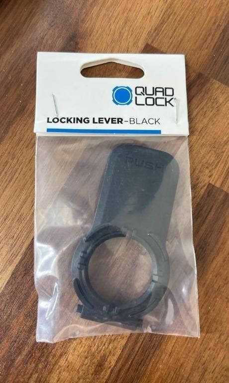 BNIB Quad Lock Quadlock Lever Mount (Black), Motorcycles, Motorcycle ...