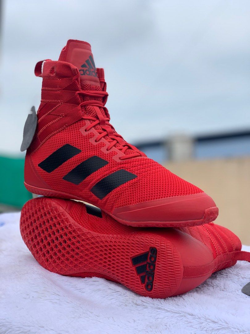 BOXING SHOES ADIDAS, Sports Equipment, Sports & Games, Combat Sports on ...