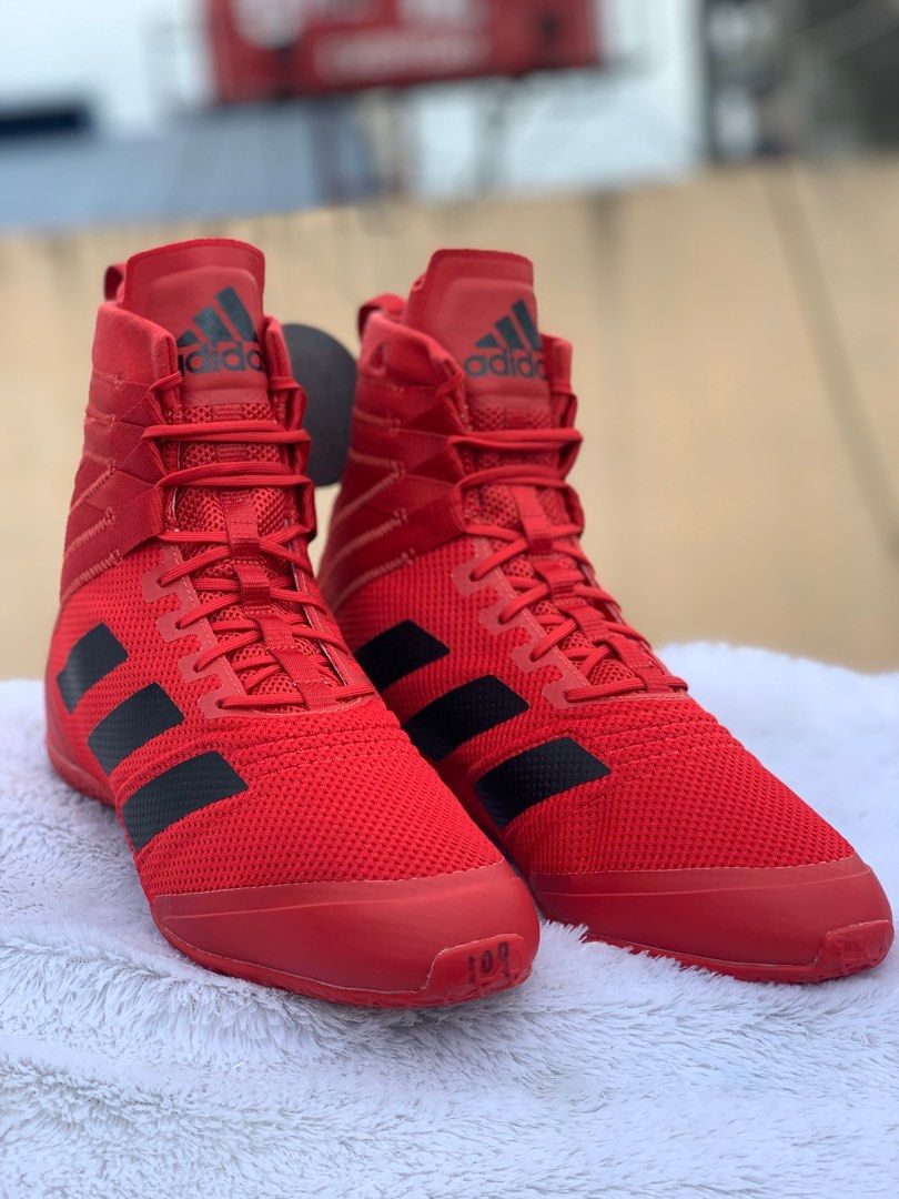 BOXING SHOES ADIDAS, Sports Equipment, Sports & Games, Combat Sports on ...